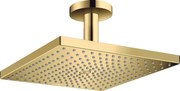 Hansgrohe Raindance E, hlavová sprcha 300 1jet se sprchovým ramenem, leštěný vzhled zlata, HAN-26250990