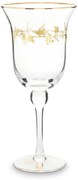 Pip Studio Love Birds sklenice na víno, 365ml (zdobená sklenice na víno 365ml)