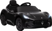 Dětské elektrické auto AIYAPLAY Maserati Gran Turismo Folgore, 12V s dálkovým ovládáním 2.4G, LED světla, hudba, klakson, MP3, auto pro děti od 3 do 5