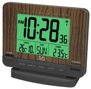 Digitální rádiem řízený budík JVD černý RB9242.2
