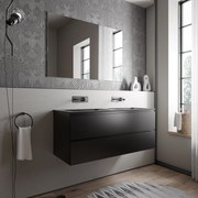 Koupelnová skříňka AVA 120 cm s dvojumyvadlem z minerálního odlitku BRUXELLES