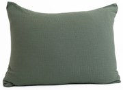 MK Lůžkoviny Mušelínový povlak na polštář 50 x 70 cm - Alexia olivová