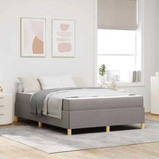 Rám postele Taupe 140 x 200 cm textil 3398945