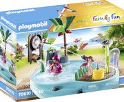 Stavebnice playmobil 70610 zábavný bazén s vodní stříkačkou