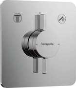 Hansgrohe DuoTurn Q sprchová a vanová baterie bez podomítkového tělesa chrom 75414000