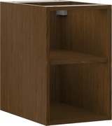 Mexen Box-A, otevřená skříňka s policí 30 cm, ořech, 91AX2-0300-470-0-86