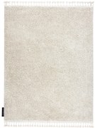 Dywany Łuszczów, Kusový koberec Berber 9000 cream, 80x150, bílá, ložnice