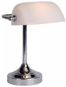 Lucide 17504/01/11 - Stolní lampa BANKER 1xE14/40W/230V