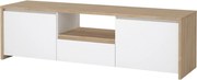 FALCO TV stolek Nerea 315 jackson hickory/bílý lesk