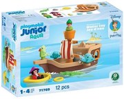 Playmobil 71769 junior & disney aqua: pirátská loď petra pana