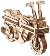 Ugears 3D dřevěné mechanické puzzle Skládací skútr