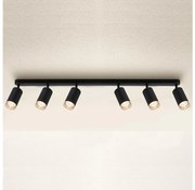 Brilagi - Koupelnové bodové svítidlo SELE 6xGU10/30W/230V IP44 černá