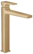 Hansgrohe Metropol - Umyvadlová baterie s výpustí Push-Open, kartáčovaný bronz 32512140