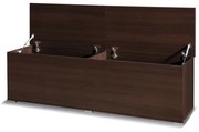 Maridex Kontejner na lůžkoviny k posteli MAXIMUS Barva: Kaštan/Wenge