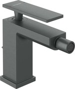 Hansgrohe Tecturis E - Bidetová baterie s výpustí, EcoSmart, kartáčovaný černý chrom 73200340