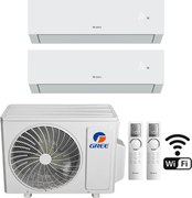 Klimatizace Gree Clivia 2x2,2 kW - sestava 2+1 včetně montáže