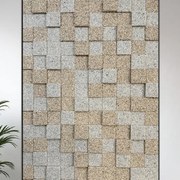Báča Beton 3D kamenný obklad na stěnu Vzor kamene: Bianco Carrara / Botticino
