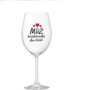 MEZINÁRODNÍ DEN ŽÍZNĚ - čirá sklenice na víno 350 ml