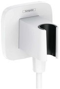 Hansgrohe Fixfit - Sprchové kolínko s držákem, matná bílá 26887700