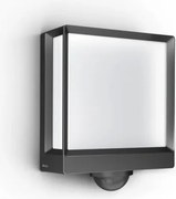 LED venkovní nástěnné svítidlo Steinel L 40 SC antracit 085247 12,9W 1057lm 3000K s pohybovým čidlem