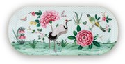 Pip Studio Blushing Birds servírovací tác 33.3x15.5cm, bílý (podlouhlý servírovací tác)