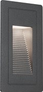 P 94382 Venkovní vestavné svítidlo do zdi High LED černá IP44 4W 230V teplá bílá 105x60mm - PAULMANN