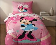 Dětské povlečení Minnie Sweet like me, růžové