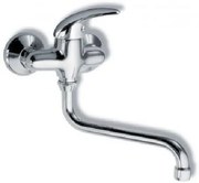 Novaservis Metalia 55 - Umyvadlová nástěnná baterie 10 cm, chrom 55074/T,0