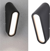 P 94733 LED venkovní nástěnné svítidlo Cliff IP44 64x116mm 3000K 9,5W 230V antracit hliník - PAULMANN