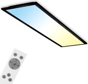 Briloner LED stropní panel (černá)