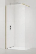 Sprchová zástěna Walk-in 130 cm SAT mosaz SATBWI130PRMO