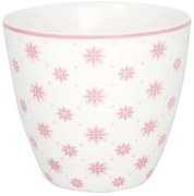 Růžový porcelánový šálek Green Gate Laurie, 300 ml