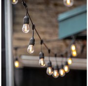 LED Venkovní dekorační řetěz BAJA ST64 15xE27/1W/230V 15,9m IP44 teplá bílá