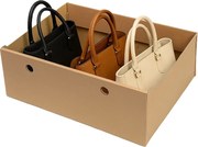 KARTON PAK Úložné boxy na oblečení, organizéry do skříně EKO KARTON 55x40x21cm - zásuvka