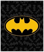 Fleecová deka Batman - nano coral s gramáží 220 gr./m² - 120 x 150 cm