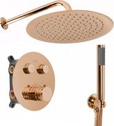 Rea, Podomítková sprchová souprava Rea Lungo Diamond Copper + BOX, REA-P6968
