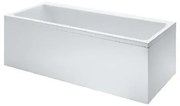 Laufen Pro - Rohová vana 180x80 cm, s hydromasáží, vzduchovou masáží, LED osvětlením a senzorem, bílá H2329560006751