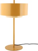 Okrově žlutá kovová stolní lampa (výška 50 cm) Grato Anillo – Leitmotiv