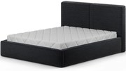 Eltap Čalouněná postel Pesillo s úložným prostorem Materiál a barva potahu: Modullo 10 - černá, Rozměr: 140x200