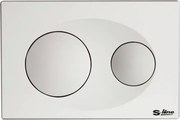 Ovládací tlačítko Ceramia S-Line plast bílá mat P40-0130