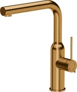 Kuchyňská dřezová baterie QUADRON ANGELINA Q LINE s výsuvnou hubicí v měděné barvě