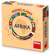 Dino Cestovní hra Poznej vlajky - Afrika