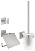 Grohe QuickFix Start Cube - Set doplňků pro toaletu 3 v 1, supersteel 41123DC0