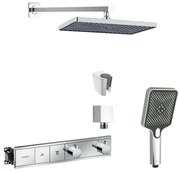 SANITINO - Sprchový set s baterií a tělesem pod omítku Hansgrohe, příslušenství kielle, chrom SANI21HKK017