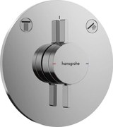 Hansgrohe DuoTurn S, baterie pod omítku pro 2 spotřebiče, chromová, HAN-75418000