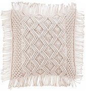 Butlers MACRAMÉ Polštář cik cak 45 x 45 cm