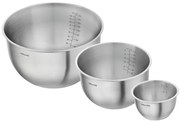 Zwilling Sada vakuovacích nerezových mís Fresh & Save, Ø 12 / 18 / 24 cm, 3 ks 1032841