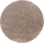 DY Karamelový kulatý huňatý koberec Camel Rozměr: 60 cm