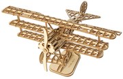 RoboTime dřevěné 3D puzzle Historické letadlo
