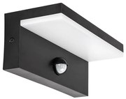 | Rabalux 77115-LED Ven. nás. svítidlo se senzorem ZARAGOZA LED/9W/230V IP54 černá | 77115
